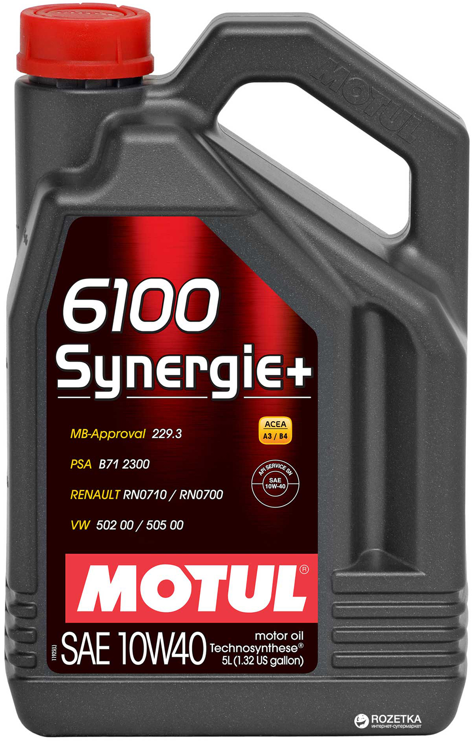 Моторное масло Motul 6100 Synergie+ 5W-40 5 л (103729) – низкие цены ...