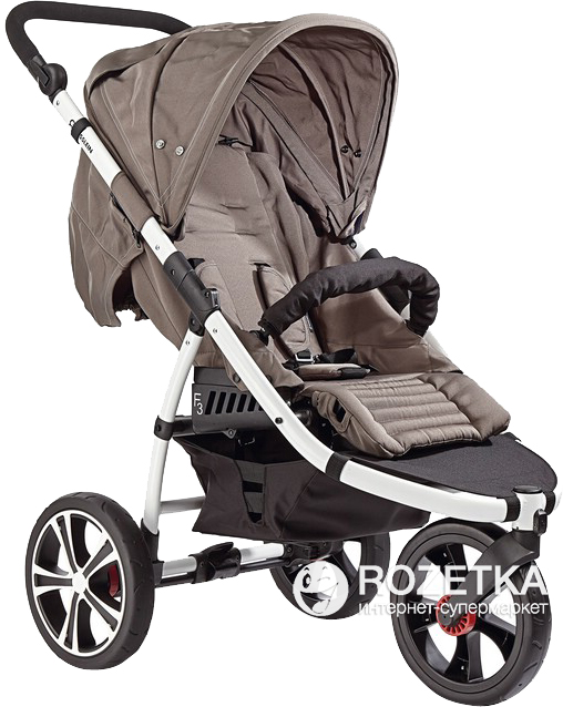 Коляска прогулочная Gesslein S3 Air+ Cappuccino/Silver (303 000 316 000 ...