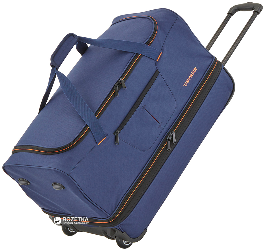 Дорожная сумка на 2 колесах Travelite Basics L Большая 70 x 38-46 x 37 ...