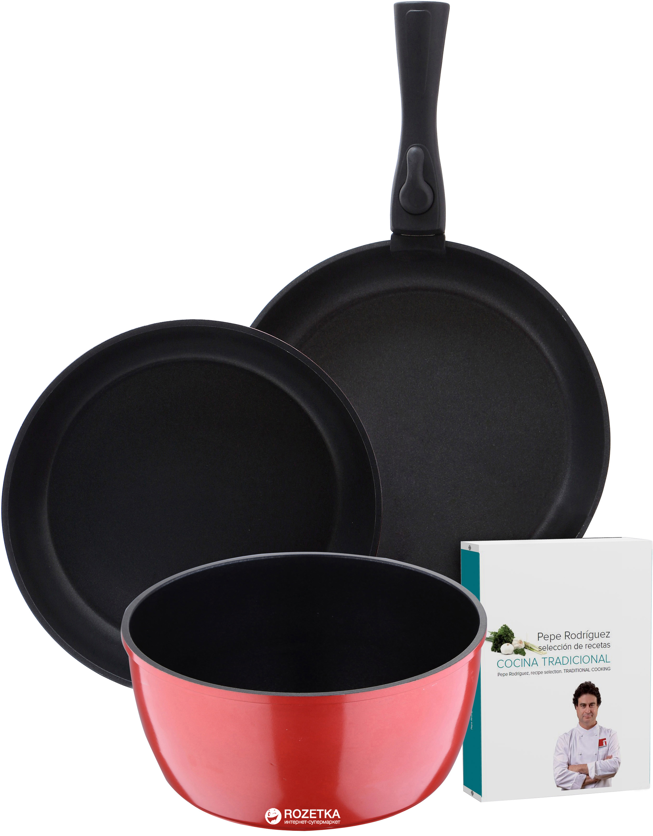 Набор посуды Bergner Click&Cook из 5 предметов (BG-8442-BY) – фото ...