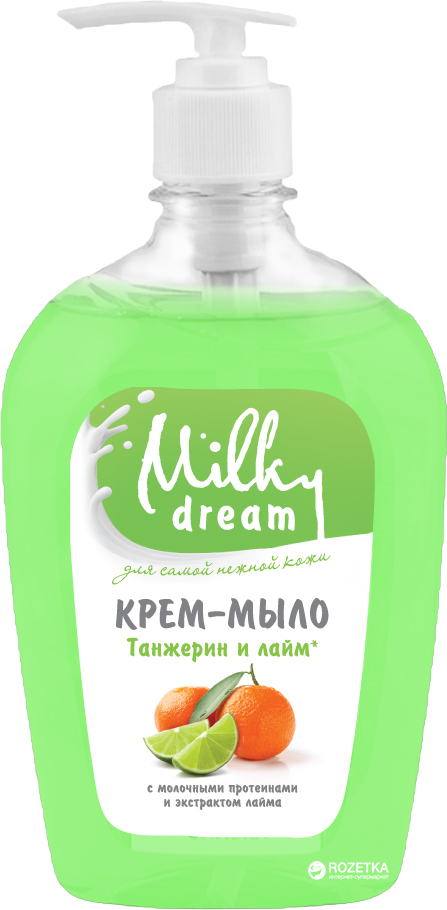 Жидкое крем-мыло Milky Dream Танжерин и лайм 500 мл (4820205300066) – в ...