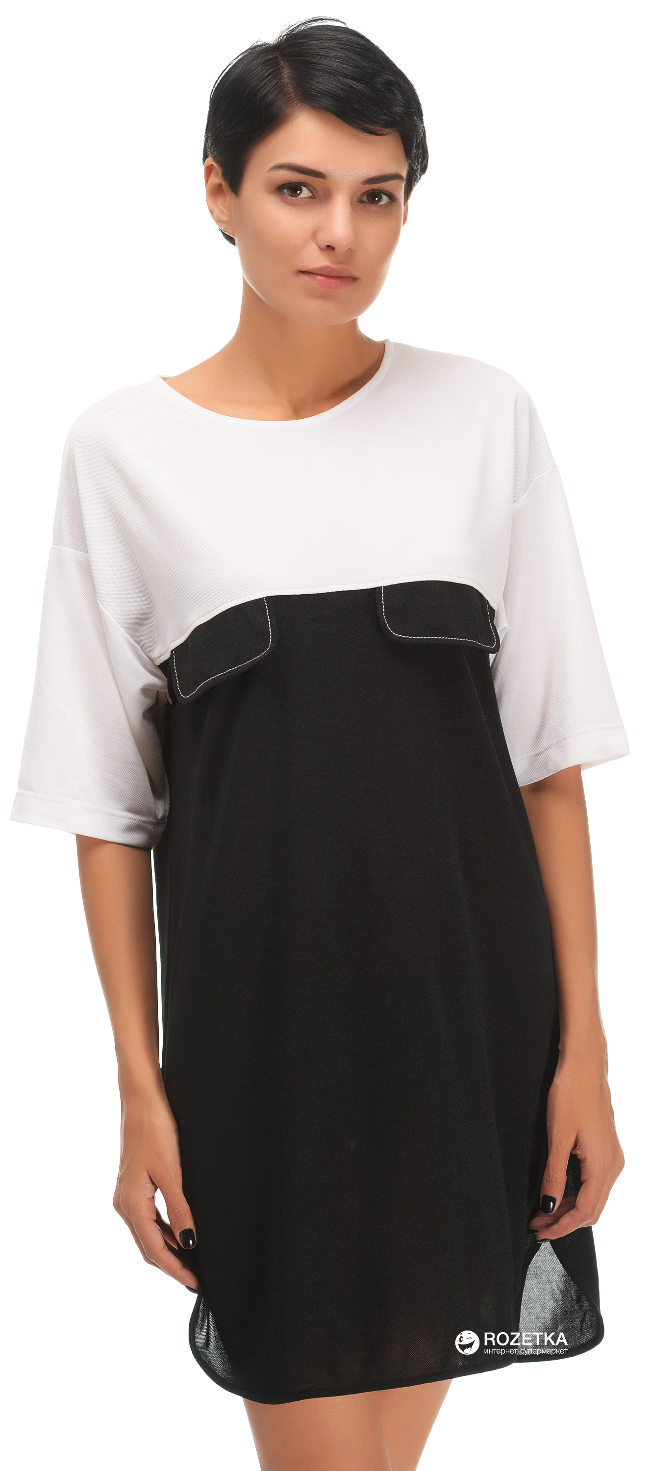 Платье Zara 5644/220/064 M Черно-белое (05644220064036) – в интернет ...