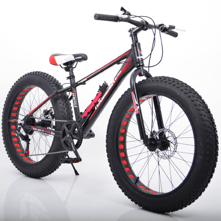 Фэт байк (Fat Bike) HAMMER S800 EXTRIME 26" (черно-красный) – фото ...