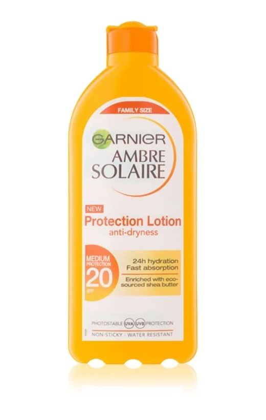 Garnier Ambre Solaire захисне молочко для засмаги SPF 20 (400 мл) от ...