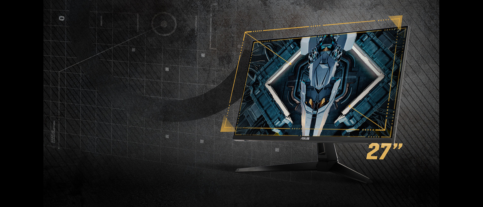 Монитор 27" Asus TUF Gaming VG27AQ1A (90LM05Z0-B04370 / 90LM05Z0-B02370 ...
