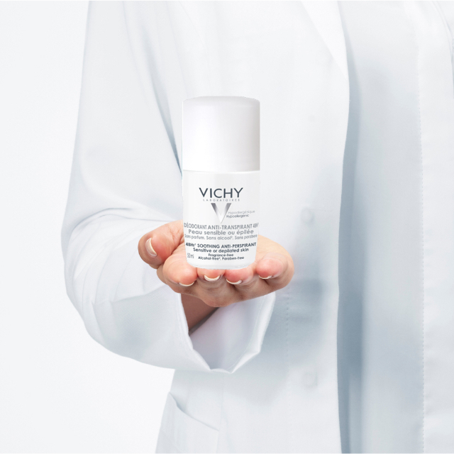 Дезодорант-антиперспірант Vichy для чутливої шкіри 50 мл (3337871320324 ...