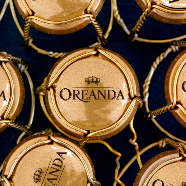 Вино ігристе Oreanda Преміум брют 0.75 л 10.5-12.5% (4820256580585 ...